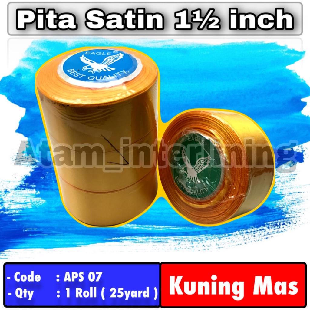 Jual Pita Satin 40mm atau 4cm Berbagai warna | Pita Kado | Pita ...