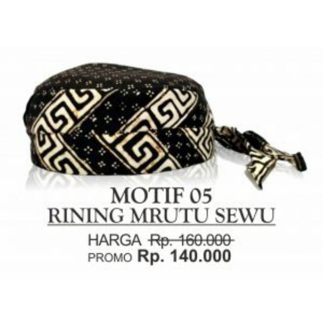 Jual Peci Sorban Batik - Rining Mrutu Sewu | Shopee Indonesia