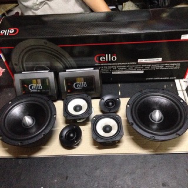 Jual Speaker split 3 way Cello performance pro 7 (Mandiri Abadi Car ...