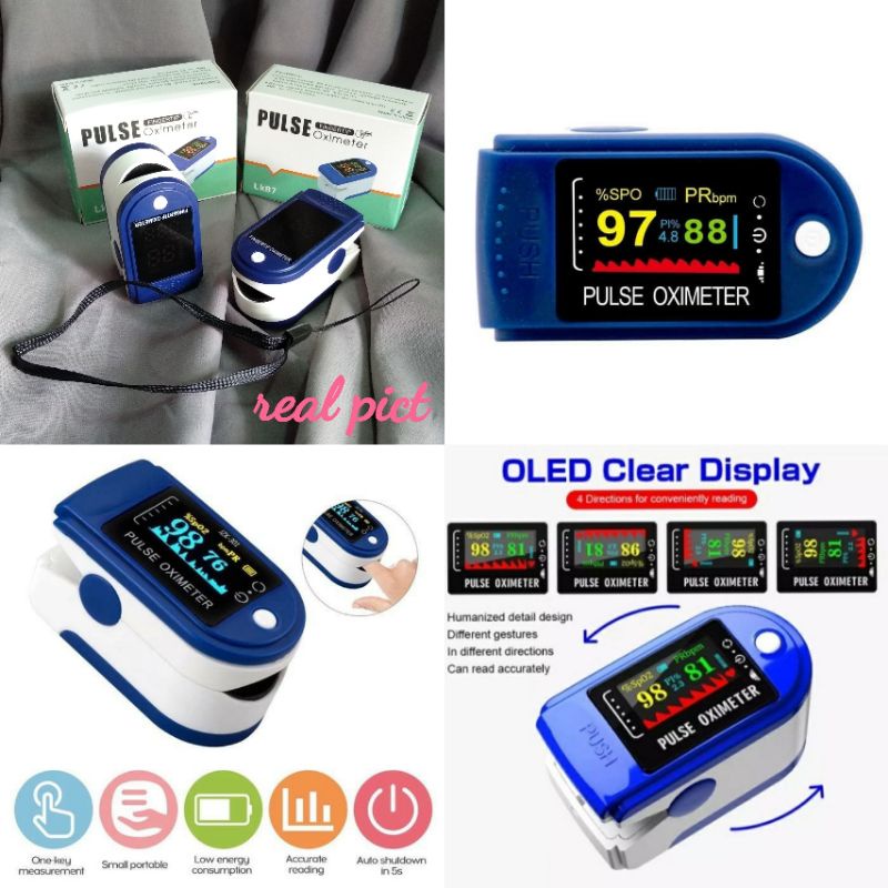 Jual LK88 Oximeter Fingertip Pulse Pengukur Kadar Saturasi Oksigen ...
