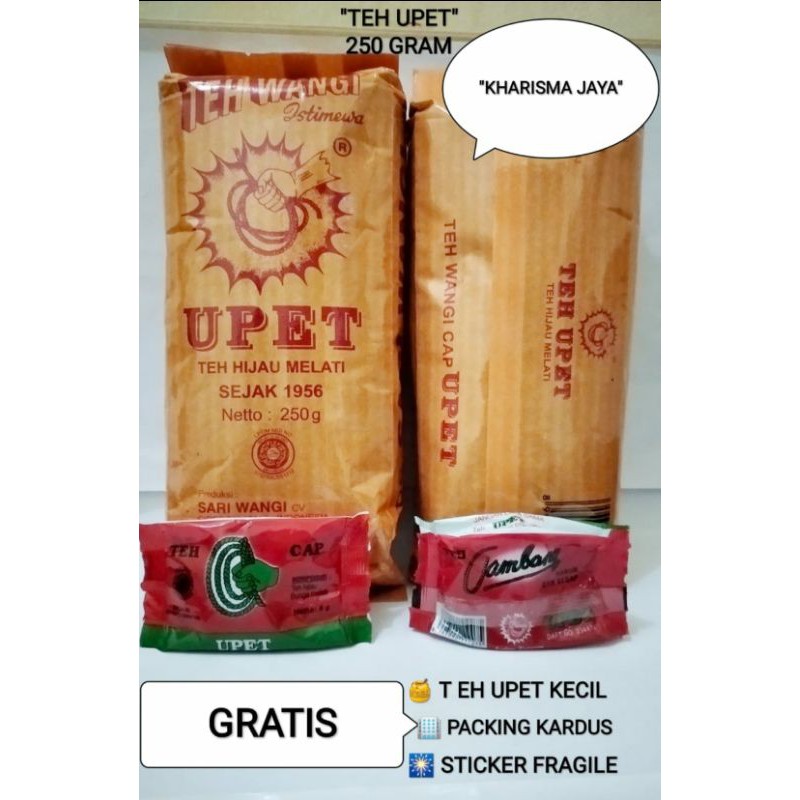 Jual Teh Upet 250gr ASLI 100% KHAS CIREBON GRATIS teh | Shopee Indonesia