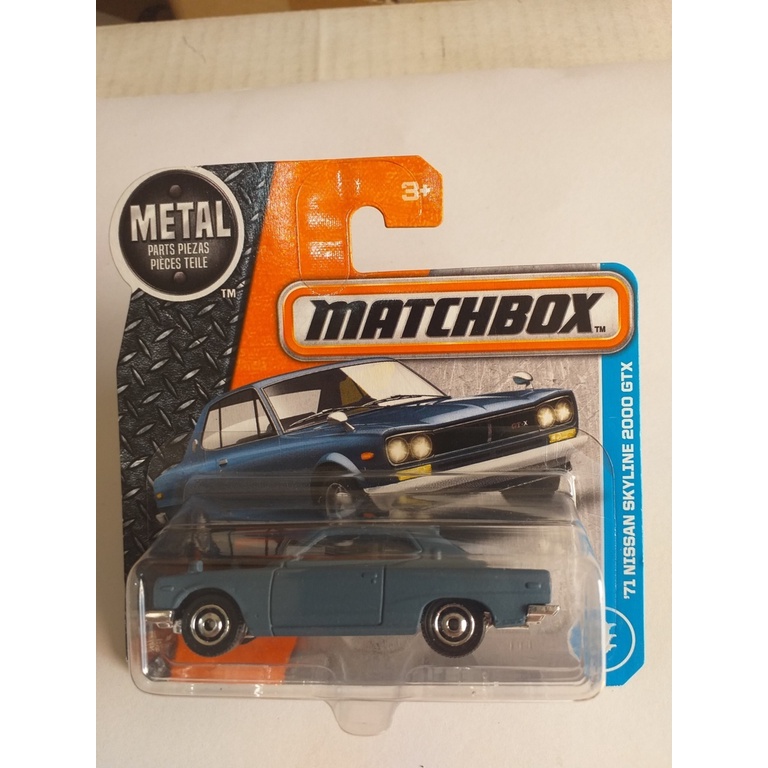 Jual MATCHBOX SHORT CARD SC 71 NISSAN SKYLINE 2000 GTX ABU | Shopee ...