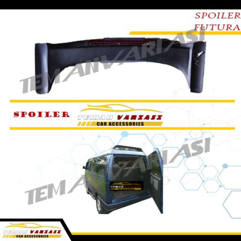Jual SPOILER EPOXY FIBER LAMPU CARRY EXTRA FUTURA VARIASI ATAS ATAP ...