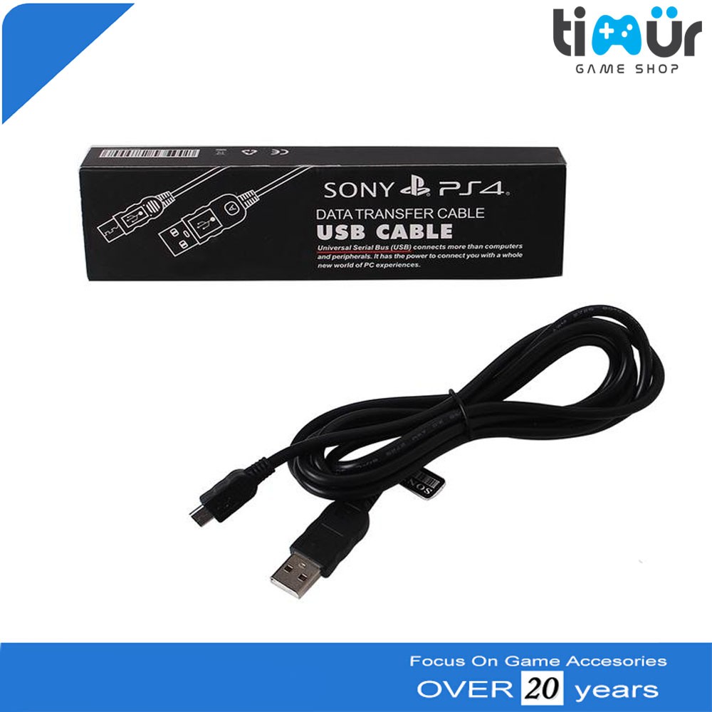 Jual PS4 Kabel USB Charger Stik Stick PS4 PC VAIO SONY + DUS | Shopee ...