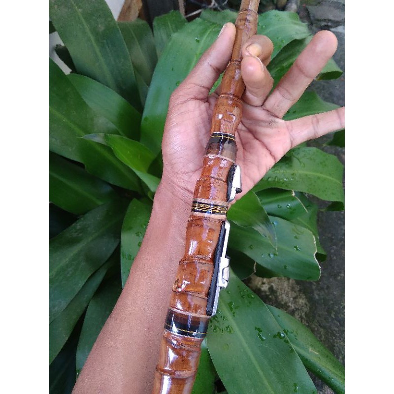 Jual Joran pancing bambu cendani one piece | Shopee Indonesia