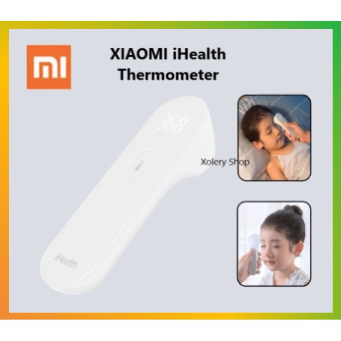 Jual Xiaomi Mijia iHealth Thermometer LED / Termometer Gun Digital ...