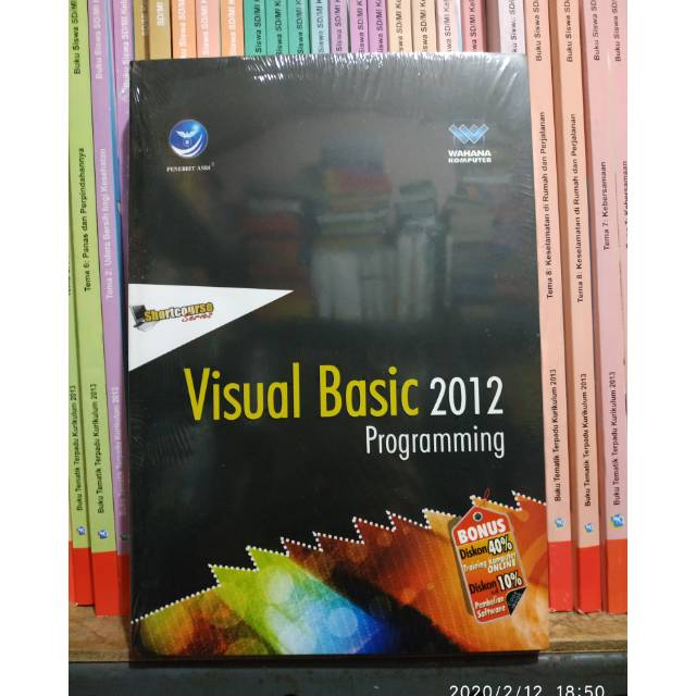 Jual Visual Basic 2012 Pemrograman - Penerbit Andi | Shopee Indonesia