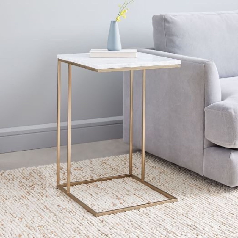 Jual side table marble meja sudut marmer coffee table marble | Shopee ...
