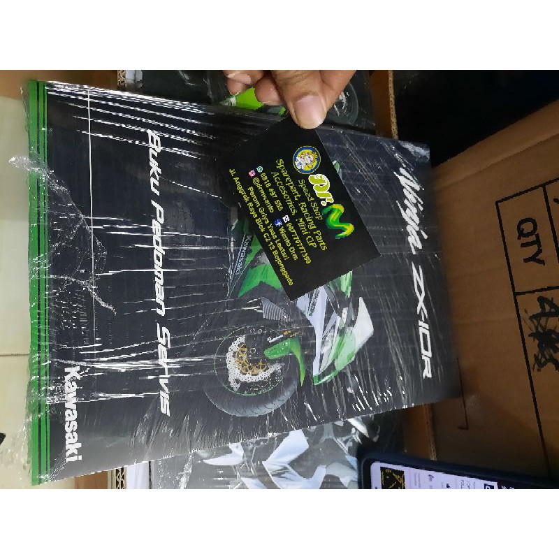 Jual buku pedoman service ninja zx10r | Shopee Indonesia