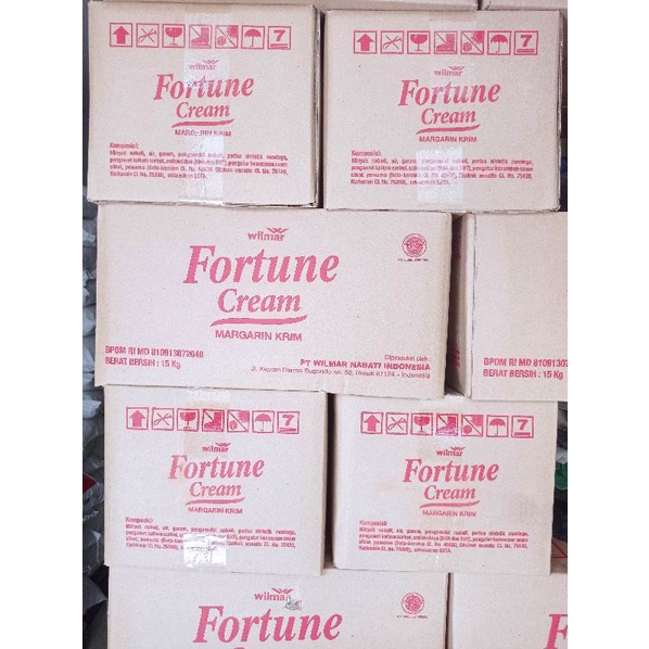 Jual Mentega Fortune Cream Repack 1 kg / Fortune Margarin 1kg / Mentega ...