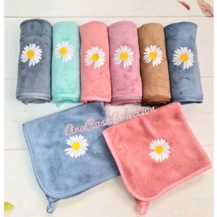 Jual Handuk Muka Microfiber 001 Uk 35x75 cm | Shopee Indonesia