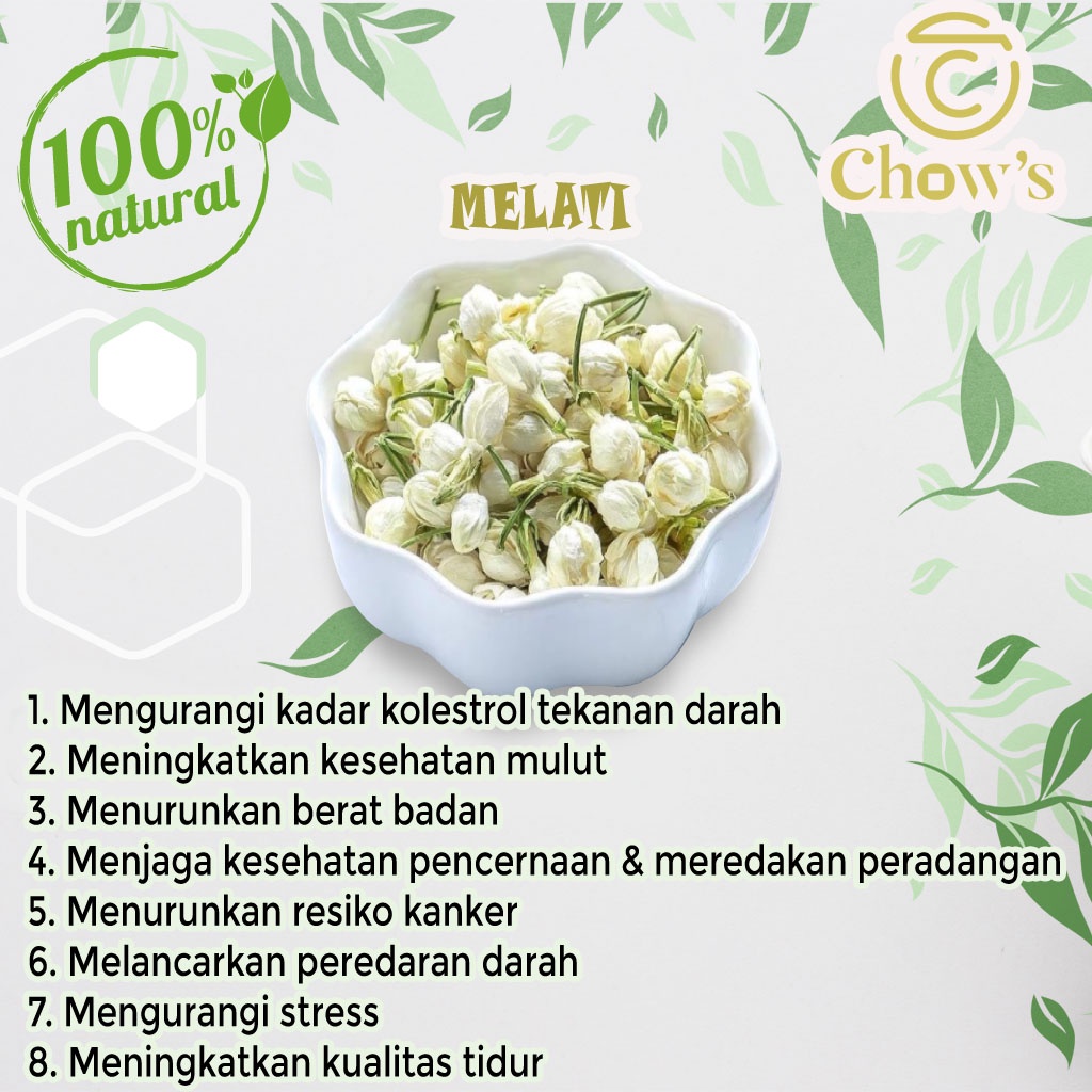 Jual Jasmine/Teh Bunga Kering/Teh Seduh/Flower Tea/Teh Bunga Melati/Mo ...