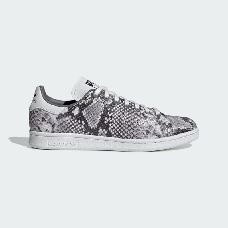 Jual Adidas Stan Smith Snake Skin Shoes Grey White Original | Shopee ...
