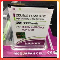 Jual Batere Batre Baterai Double Power IC Log-On ANDROMAX M2P MODEM | Shopee Indonesia