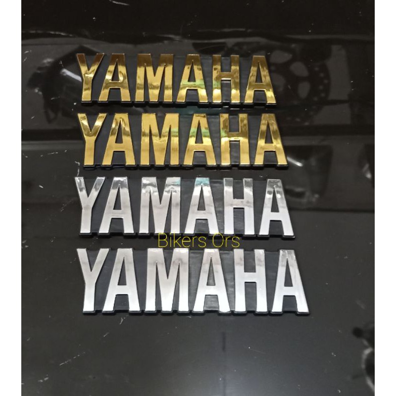 Jual logo emblem yamaha buat tanki rxk,rx king dan rxs | Shopee Indonesia