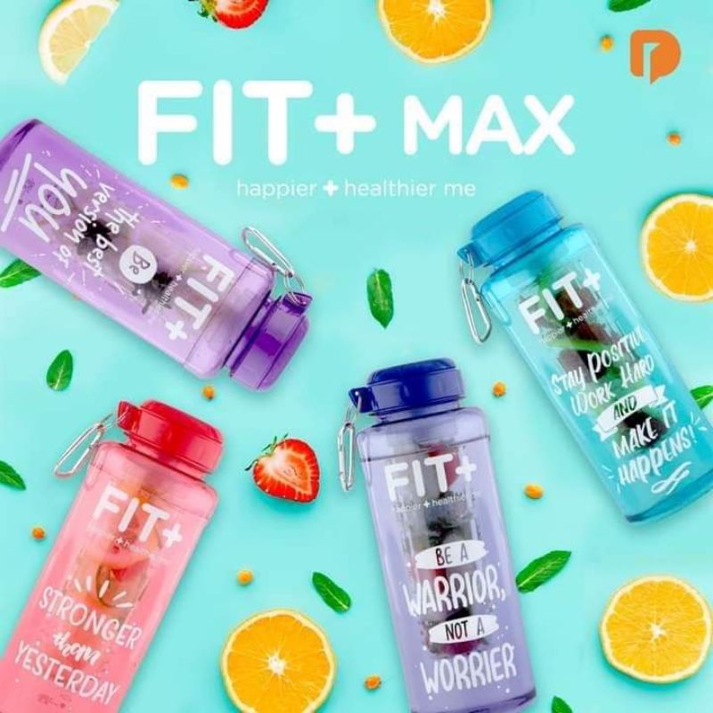 Jual Botol Minum Infused Water Fit+Max 1150 ml | Shopee Indonesia