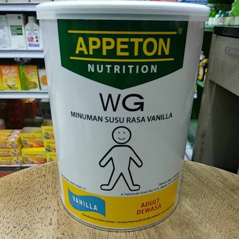Jual Appeton Nutrition Susu Rasa Vanilla 450 gr | Shopee Indonesia