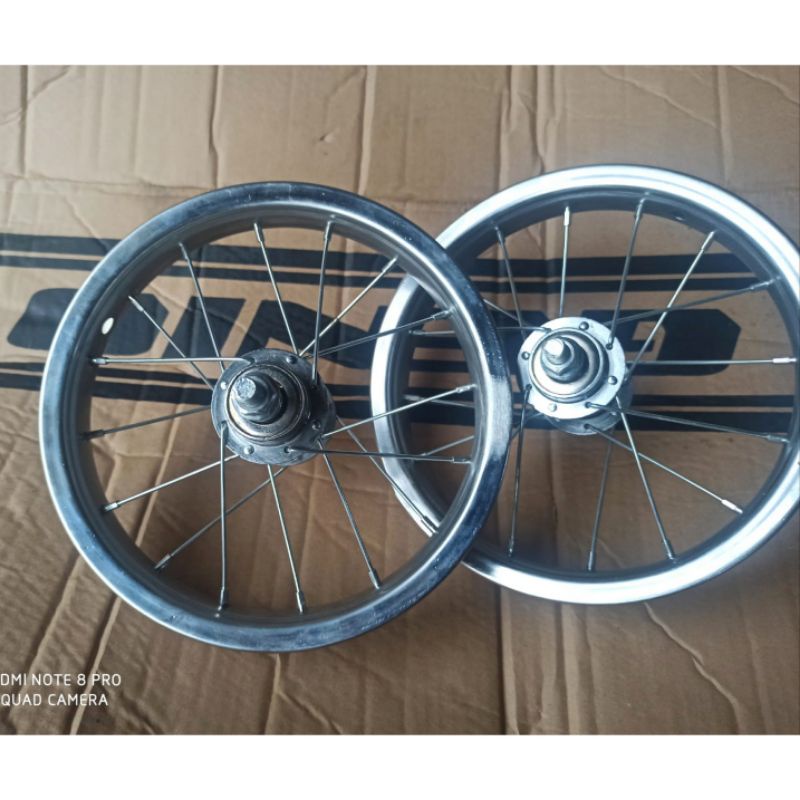 Jual Velg sepeda 12" Besi (depan belakang) | Shopee Indonesia