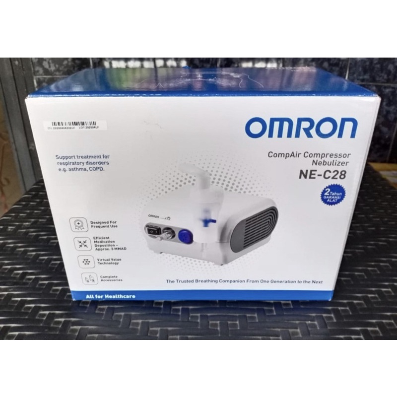 Jual Nebulizer Compressor Omron NE-C28 | Shopee Indonesia