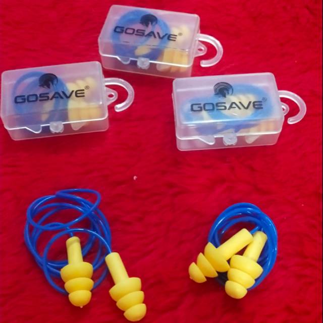 Jual Earplug Ultrafit Corded dengan kotak karet Penutup telinga safety ...
