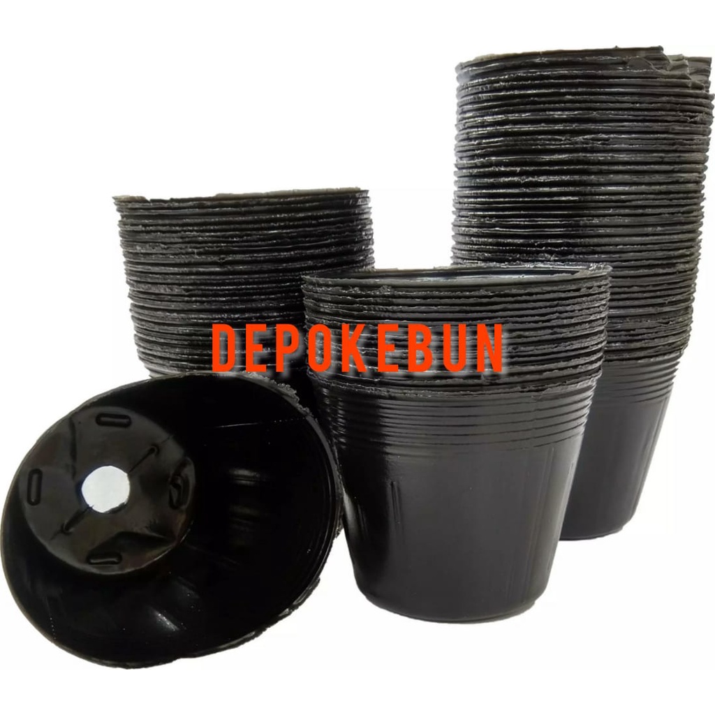 Jual Polypot 15 x 15 Polybag Cetak Bentuk Pot Semai Bibit Tanaman Isi ...