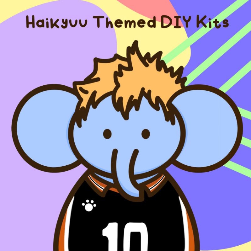 Jual Haikyu / Haikyuu DIY Pour Painting Kit - Ellie et Ollie | Shopee ...