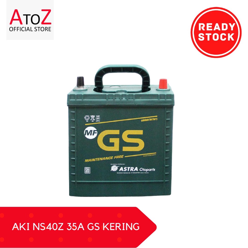 Jual AKI NS40Z 35A GS KERING | Shopee Indonesia