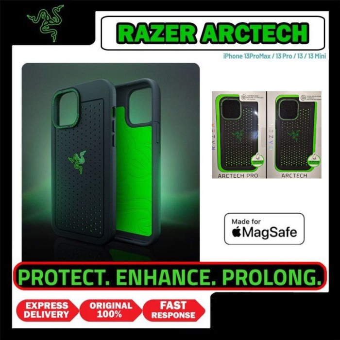 Jual Case iPhone 13 Pro Max 13 Pro RAZER ARCTECH Full Protection Casing ...