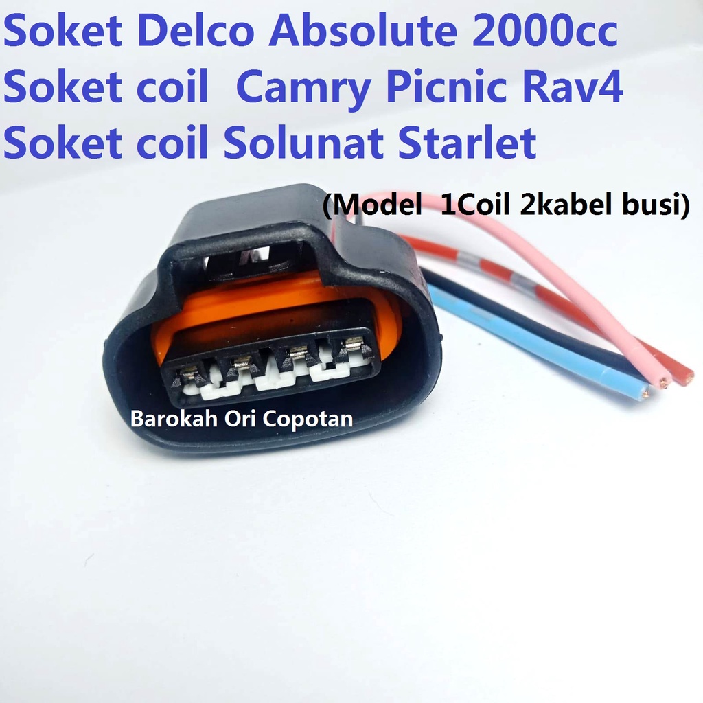 Jual soket Koil coil delco toyota Absolute Camry Picnic Rav4 AT210 ...