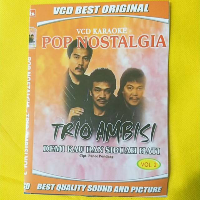 Jual Kaset VCD karaoke best of trio ambisi | Shopee Indonesia