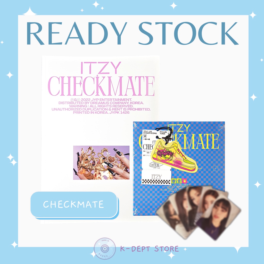 Jual ITZY CHECKMATE MINI ALBUM | Shopee Indonesia