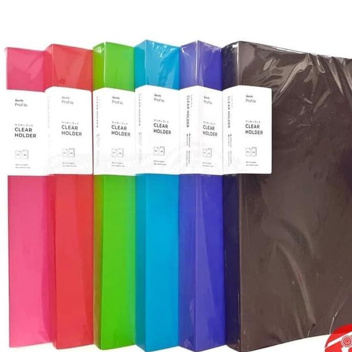Jual CLEAR HOLDER FOLIO (F4) 40 POCKET DAIICHI HIJAU / DISPLAY BOOK ...