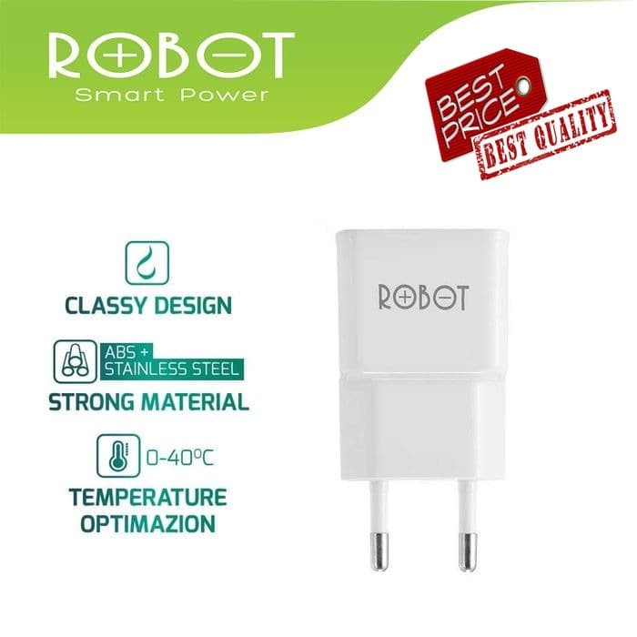 Jual ECER ADAPTOR CHARGER ROBOT RT-K4 - 1A 1 PORT USB ORIGINAL Garansi ...