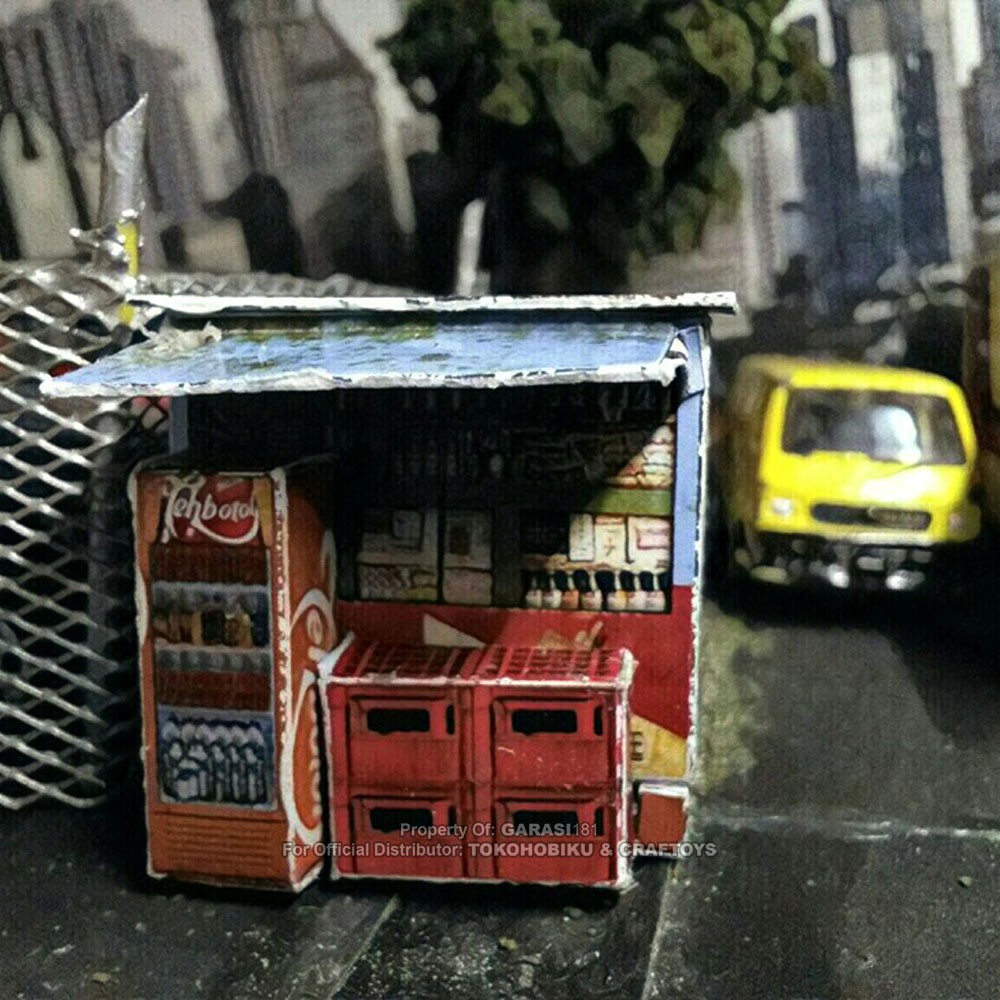 Jual DIORAMA DIECAST - MINIATUR KIOS ROKOK | Shopee Indonesia