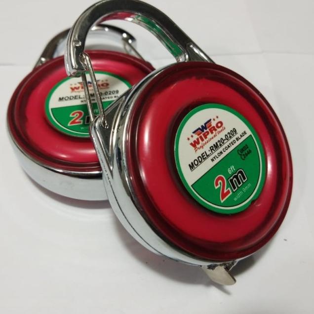 Jual METERAN BULAT TARIK MINI STAINLESS 2M/METERAN KECIL MINI STAINLESS ...