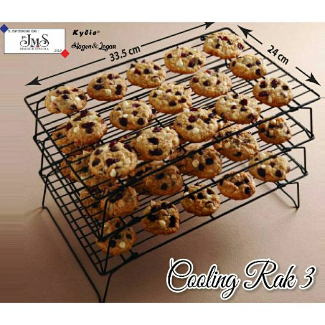 Jual Rak Pendingin Kue Tatakan Pendingin Kue 3 Susun Cooling Rack 3 (1 ...