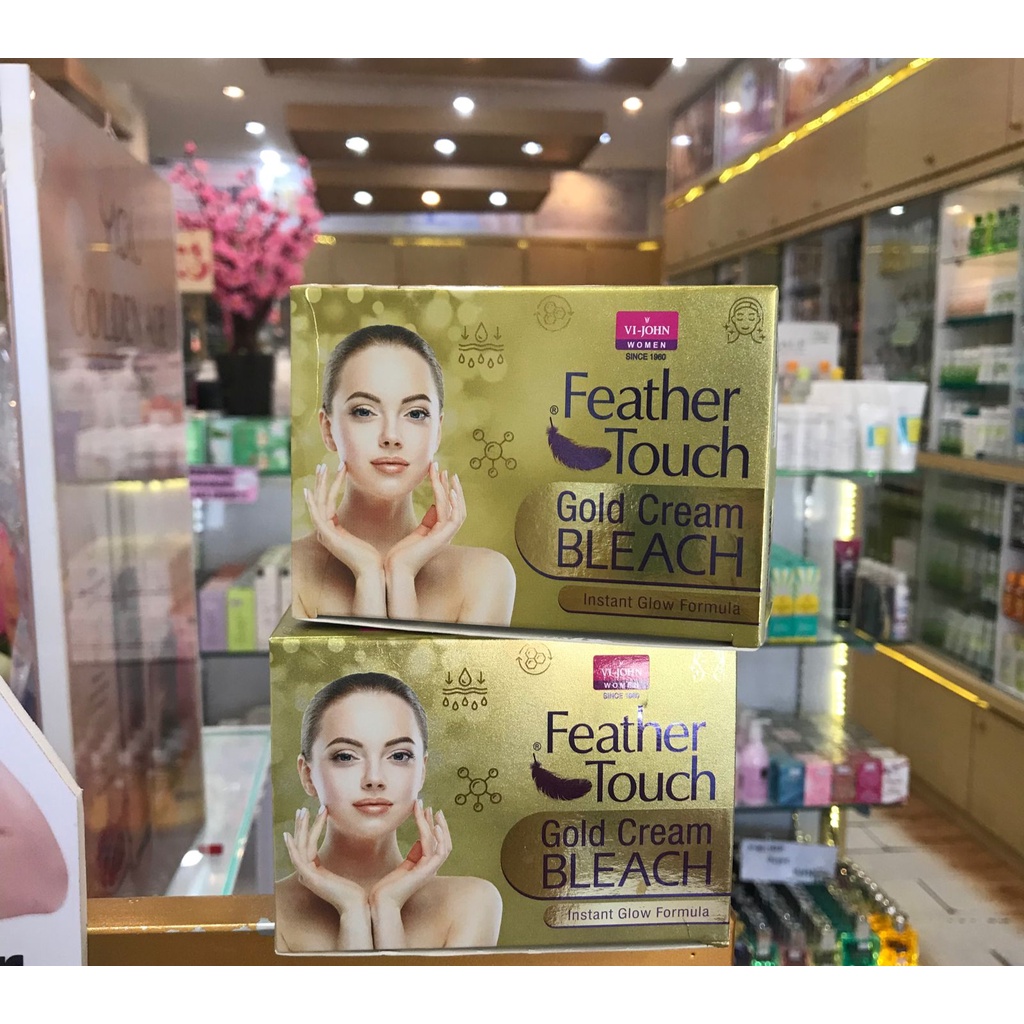 Jual Bleaching badan vi john 40 gram /vijohn feather touch gold cream ...