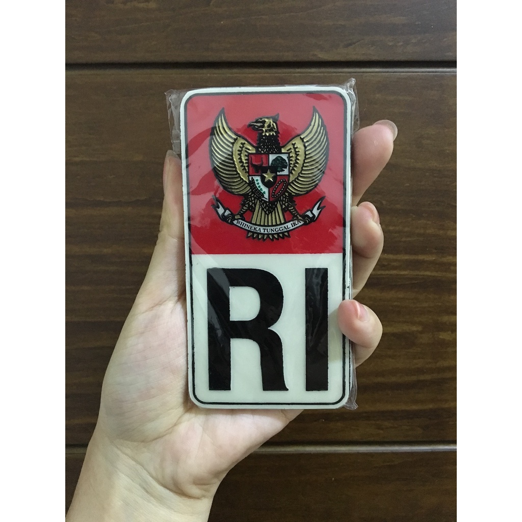 Jual Stiker RI - Sticker Garuda Republik Indonesia - Sticker RI Mobil ...