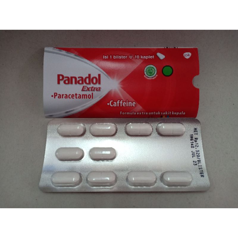 Jual Panadol extra paracetamol merah obat sakit kepala | Shopee Indonesia