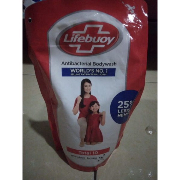 Jual LIFEBUOY BODYWASH 450ML TOTAL10 (MERAH) | Shopee Indonesia