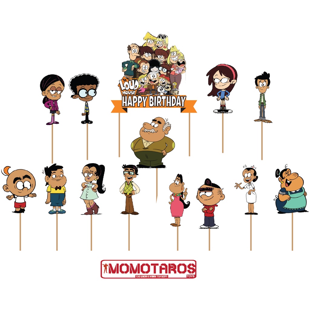 Jual Topper cake the loud house set | Shopee Indonesia