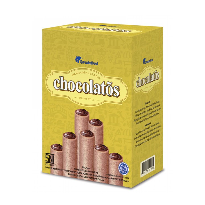Jual Chocolatos Wafer Stick 8gr x 24 | Shopee Indonesia