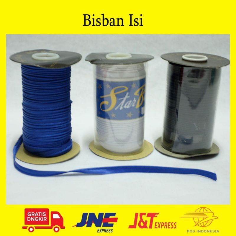Jual [READY STOK] Bisban Isi / Bias Piping / Untuk Pemanis Pinggiran ...