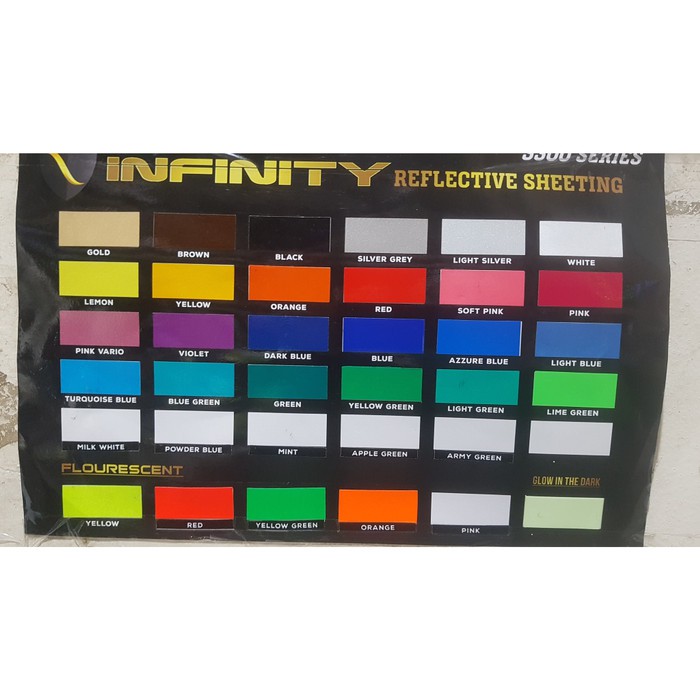 Jual Sticker reflective sheet Infinity Lite promo murah alt. Asahi ...