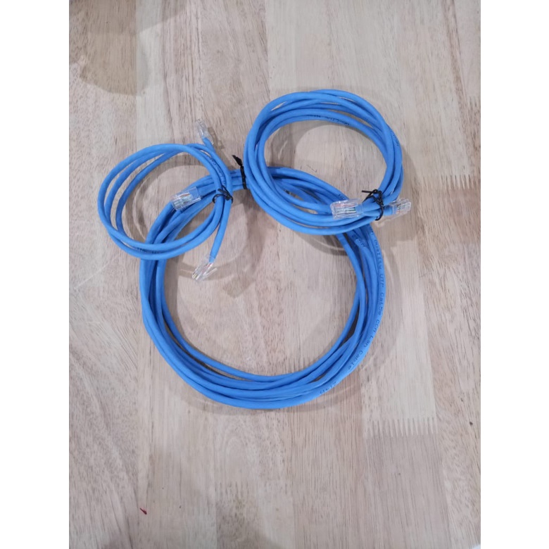 Jual Kabel LAN Cat5E UTP Cable Ethernet Network Cable Siap Pakai ...