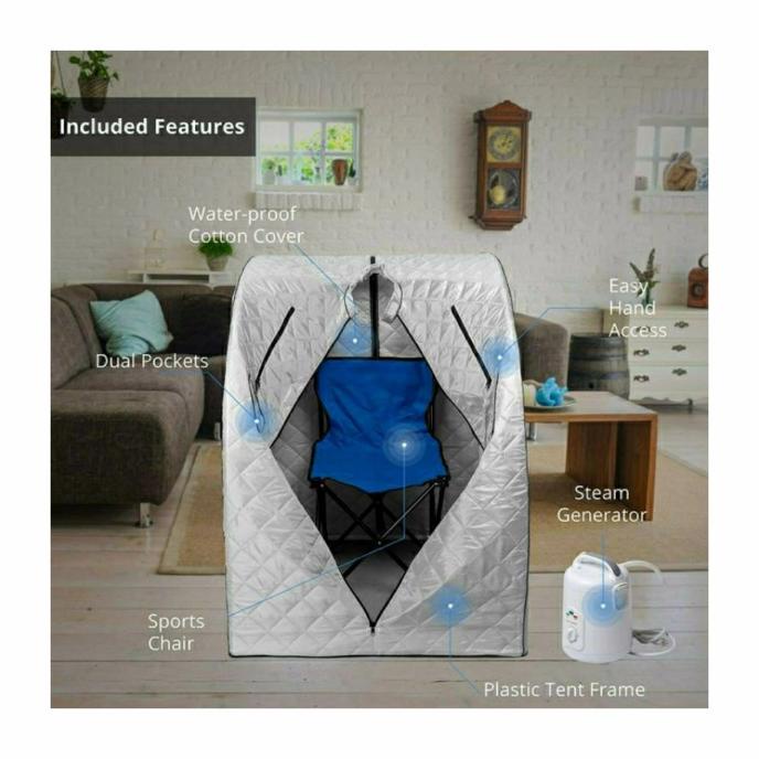 Jual Steam sauna room portable Alat sauna pakai sendiri Sauna Room ...