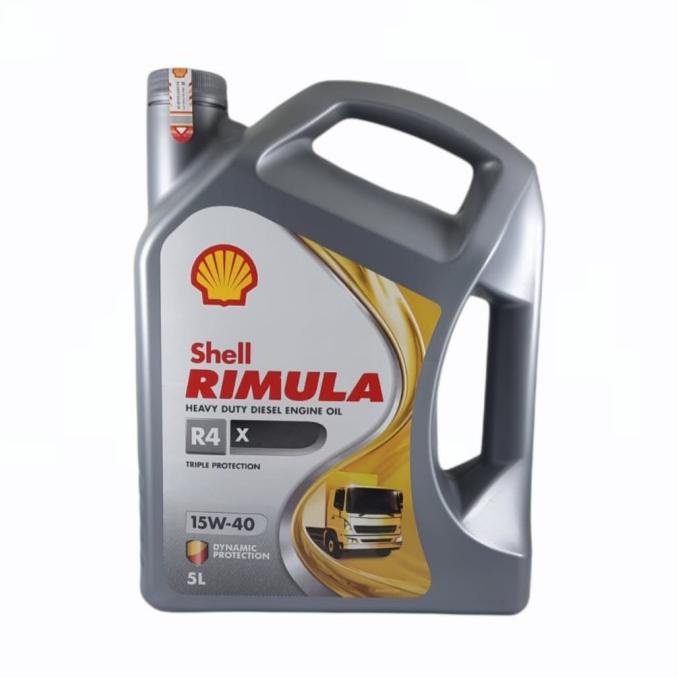 Jual Oli Mesin Diesel Shell RIMULA R4 X SAE 15W-40 API CI-4 CH-4 SL ...