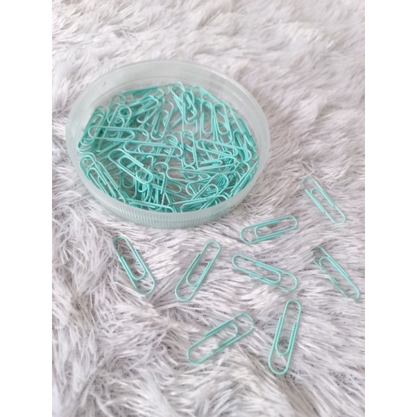 Jual PAPER CLIP WARNA PASTEL ( 20 PCS ) WITH BOX | Shopee Indonesia