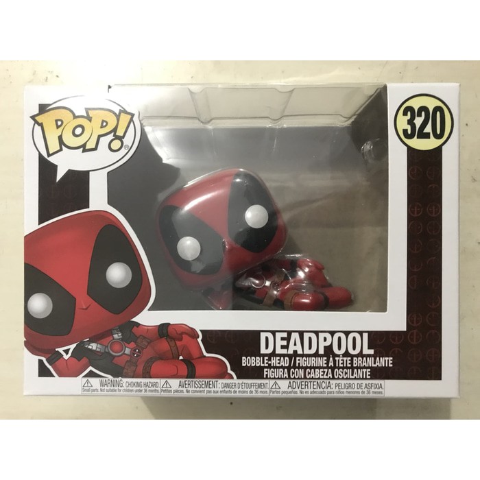 Jual Funko POP! Marvel: DEADPOOL 2 - Deadpool Reclining Chill Pose ...