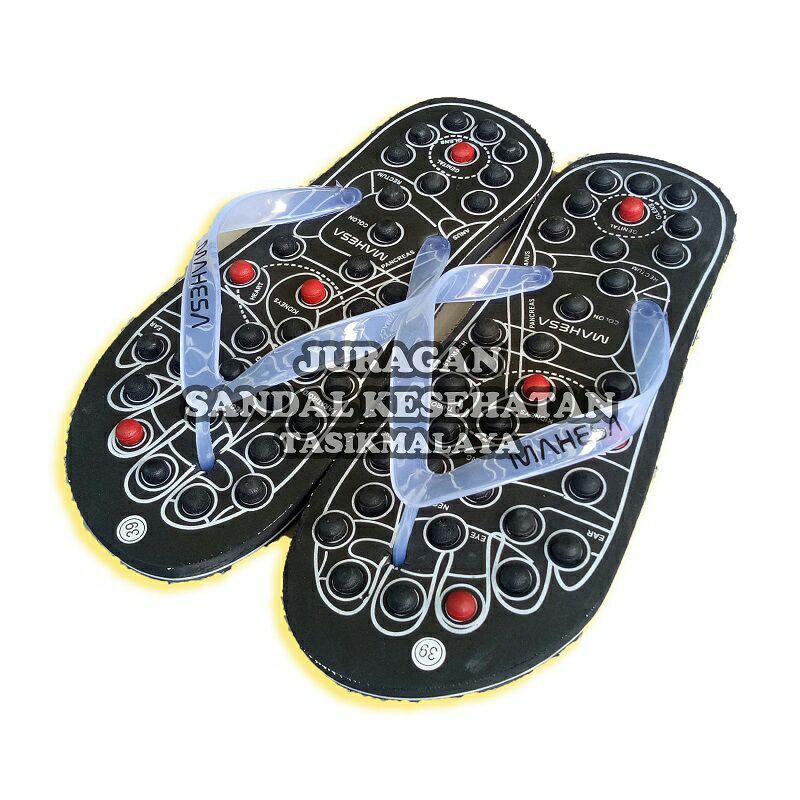 Jual Sandal Kesehatan Jepit Karet, Sendal Kayu Alas Kaki Bakiak Rematik ...